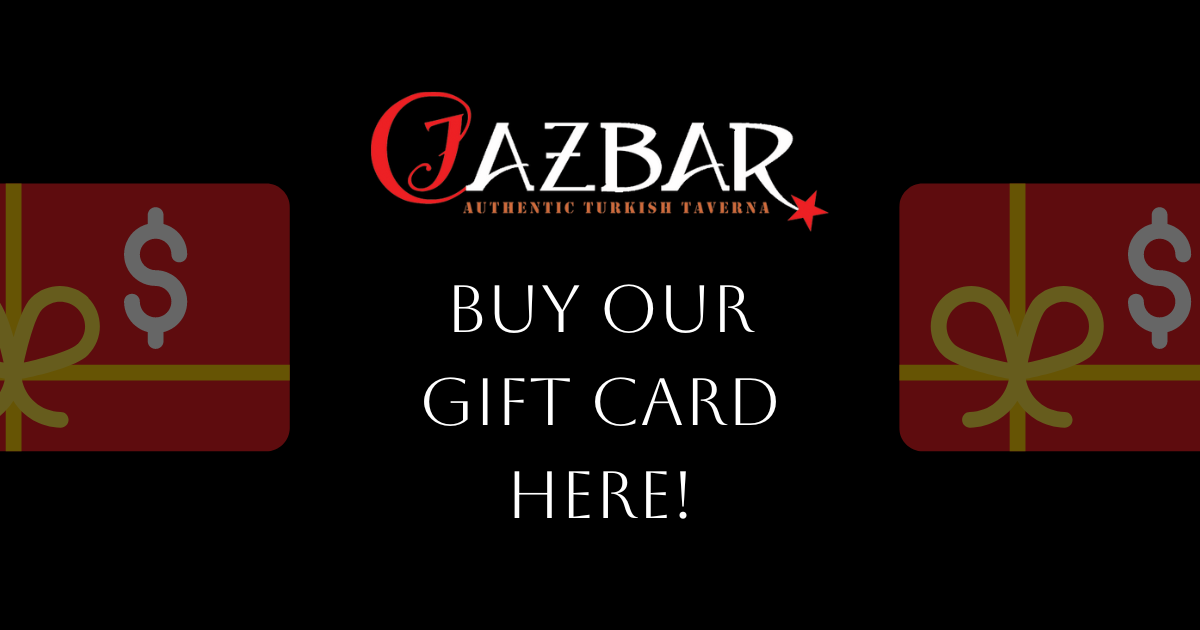 Gift Cards - Cazbar Turkish Restaurant
